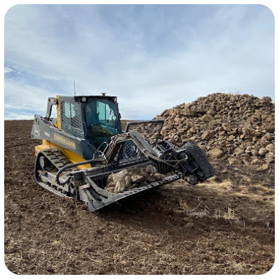 TerraClear | Rock Picking Made Easy | Rock Picking Implement